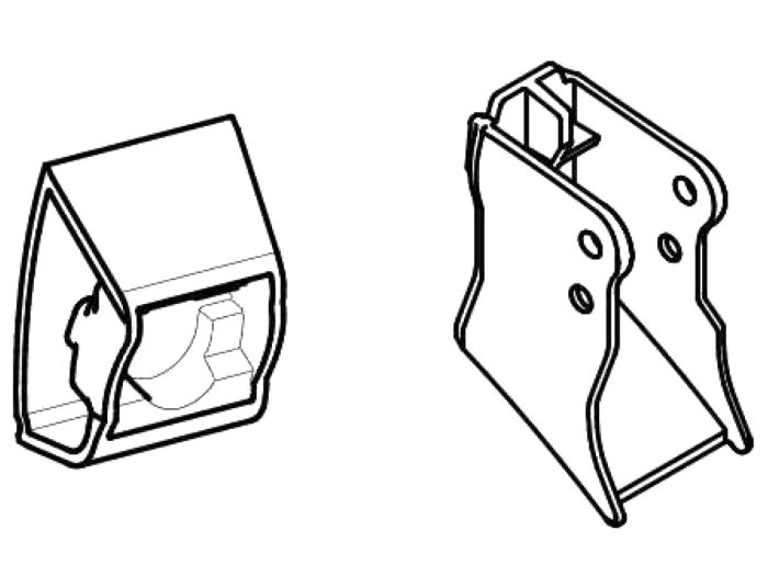 Thule Omnistor supports côté cassette Tension Rafter 9200