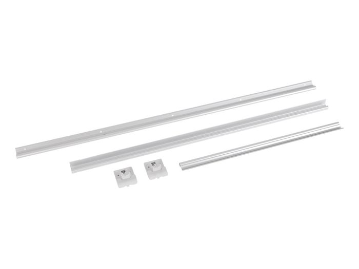 Guide de table Fawo gris argenté