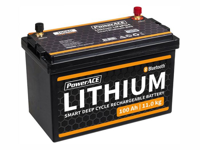 Powerace Lithium 100 Ah batterie